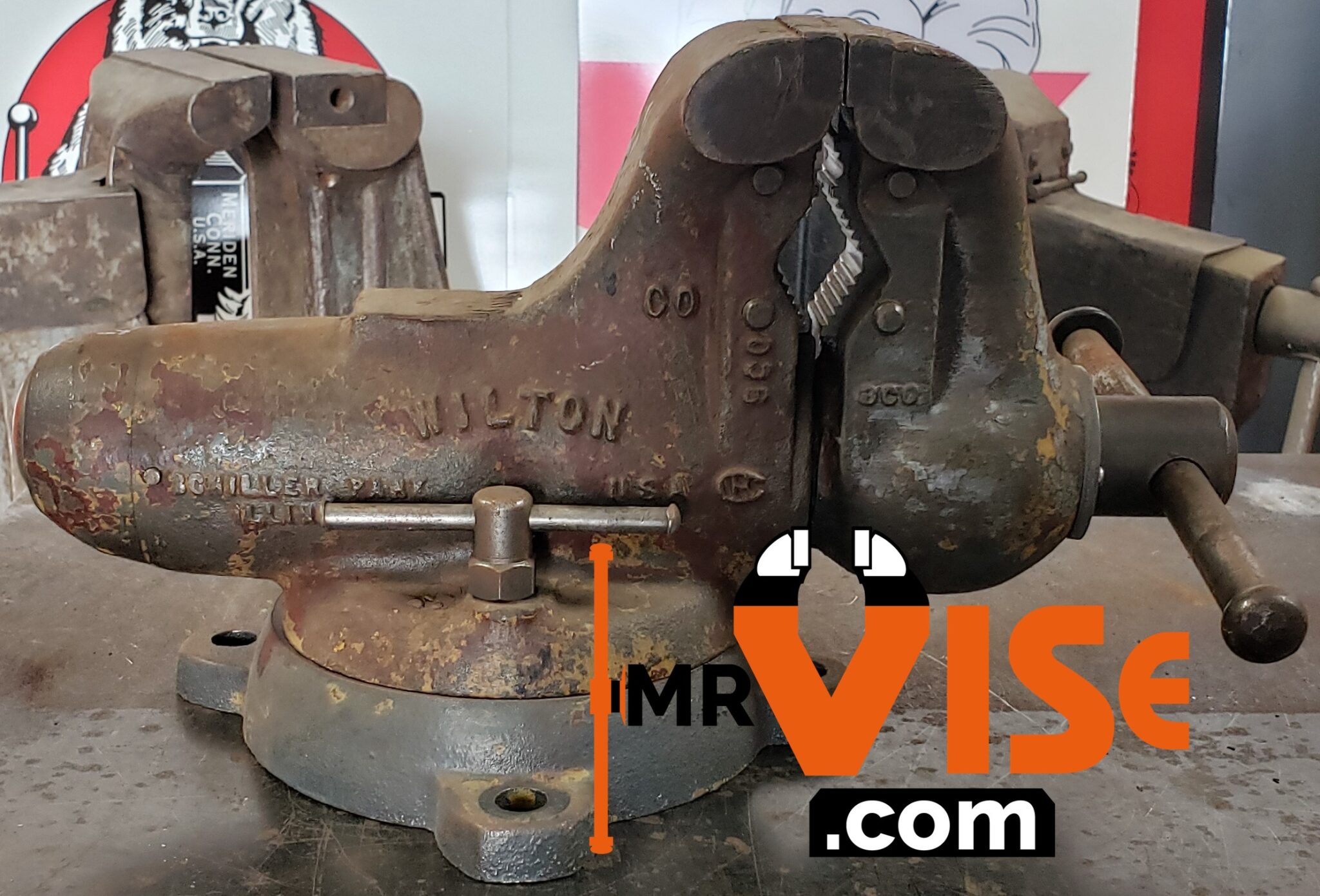 Wilton Bullet 3.5″ Combination Vise - Mr Vise
